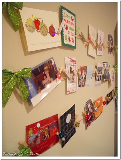 Serenity Now: DIY Christmas and Holiday Card Display